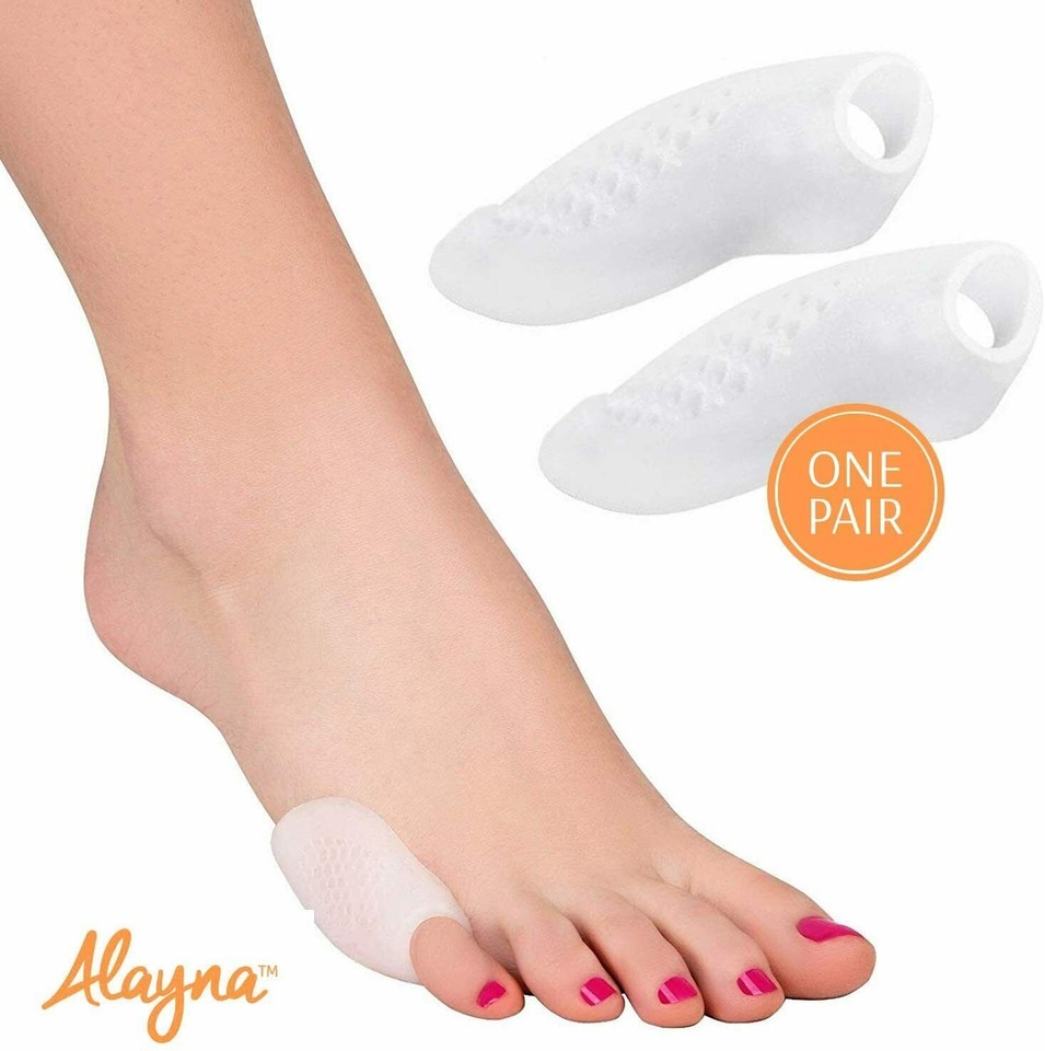 Tailor Bunion Relief Soft Silicone Bunionette Corrector Splint Gel ...