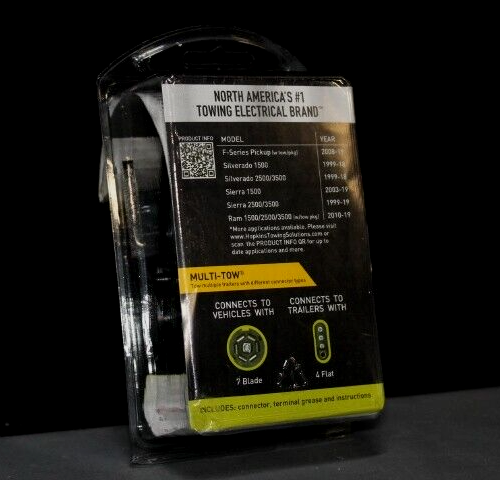 Hopkins #40950 Vehicle Multi-tow Connector 7 Blade & 4 Flat. New in ...