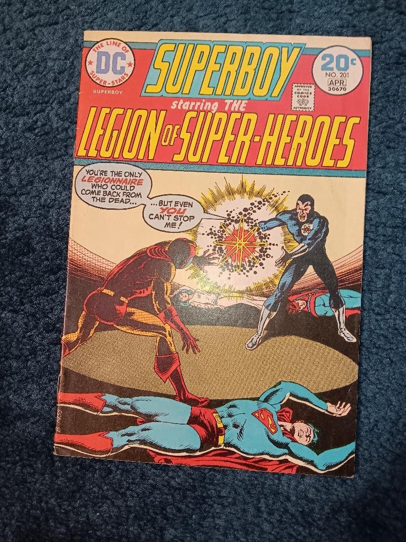 Superboy Legion of the super Heroes #201 1974 | eBay