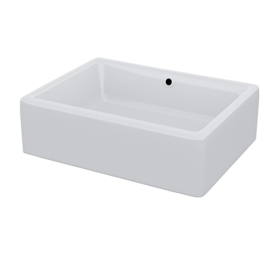 Bathroom Basin Sink Hand Wash Counter Top Wall Mounted Hung Ceramic ...