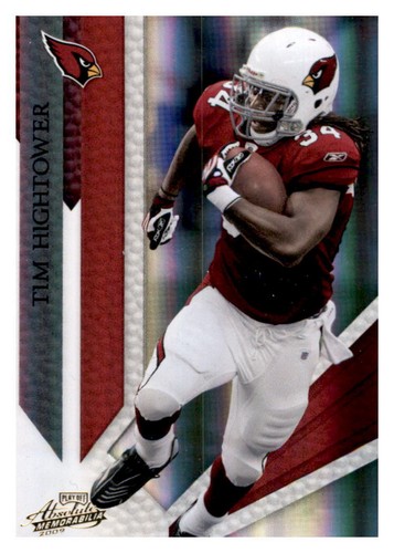 2009 Absolute Memorabilia Tim Hightower Base Card Set Break Foil ...