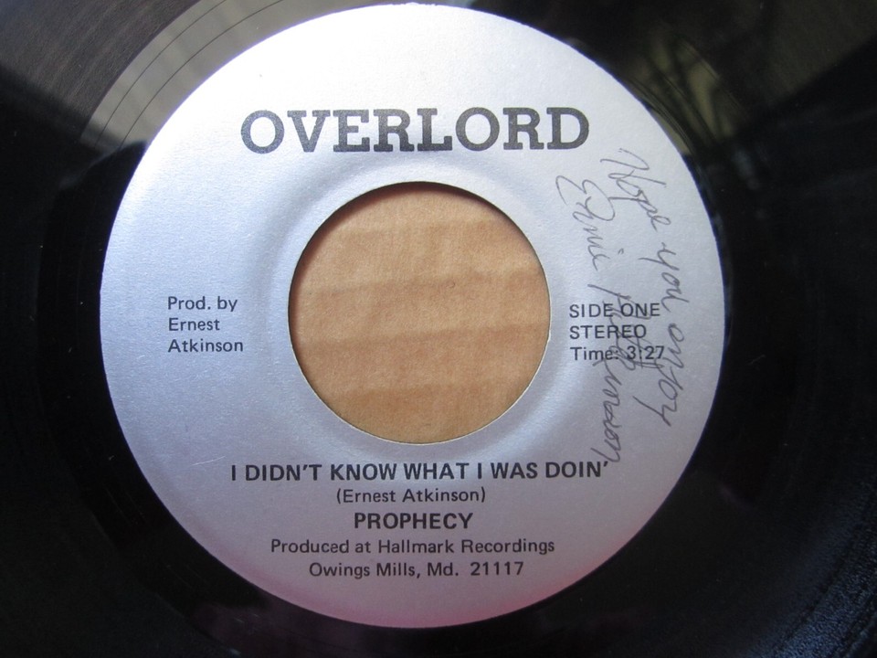 UNKNOWN power pop/ hard rock Prophecy - mr. money OVERLORD | eBay