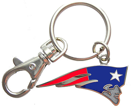 New England Patriots NFL Flying Elvis Metal Inlaid Color Enamel Logo ...