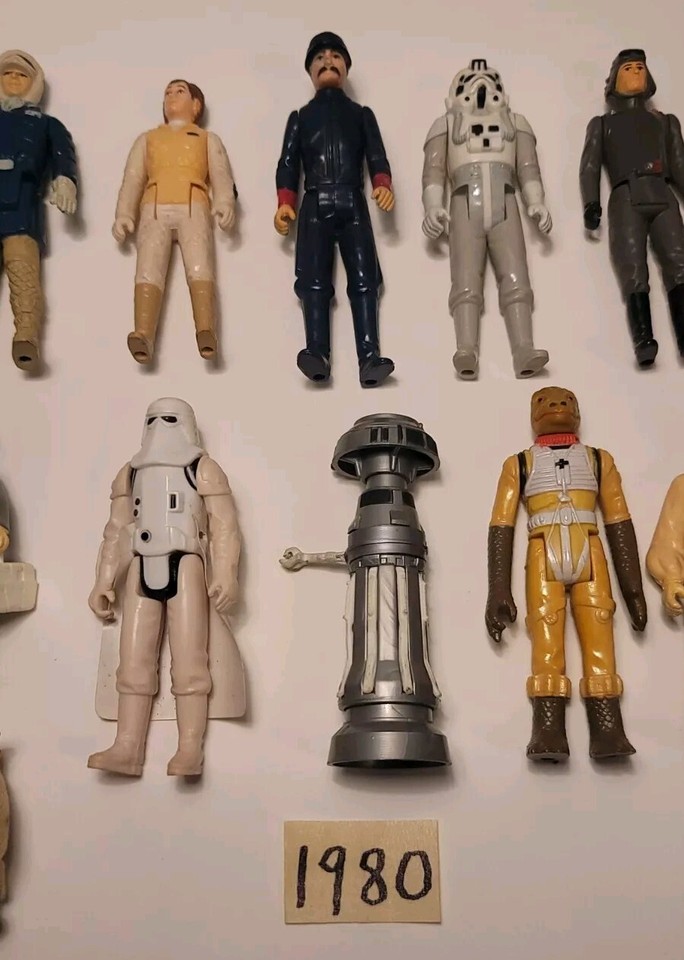 Vintage Kenner Star Wars Action Figures 1977 To 1983 FULL DARTH VADER ...