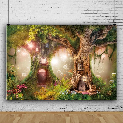Tree Backdrops Magic Garden Fairy Tale Wonderland Background Booth ...