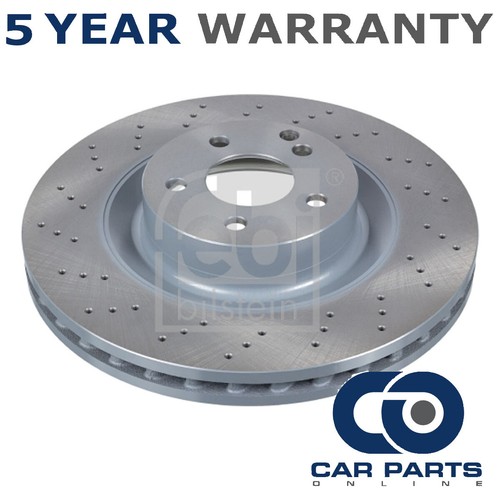 1x Brake Disc Front CPO Fits Mercedes S-Class 2005-2013 SL 2006-2012 ...