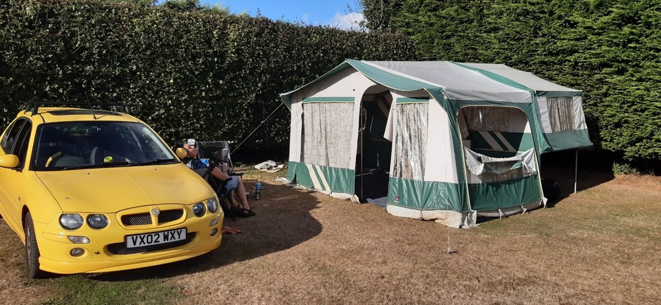 Pennine Aztec Folding Camper | eBay UK