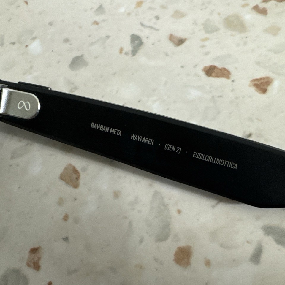Ray-Ban Meta Wayfarer Gen 2 RW4012 Matte Black Sunglasses trans | eBay