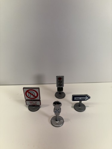 N Scale 4 Train Layout Road Signs | eBay