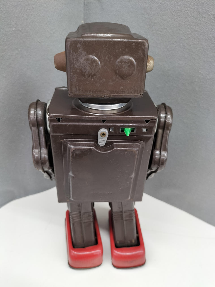 Horikawa Tin Toy Robot Space Demon Vintage Japan Battery Operated | eBay