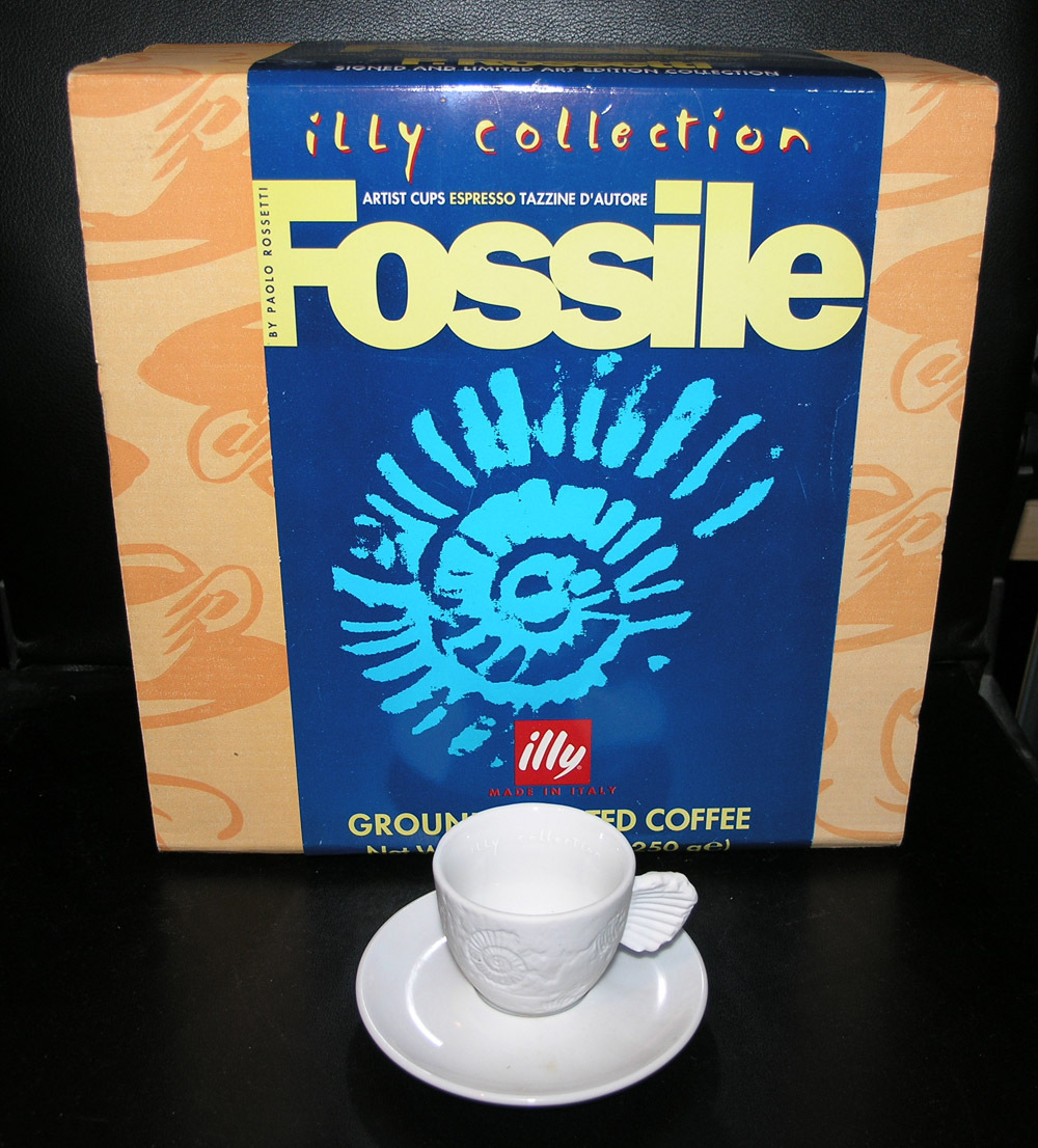 Illy collection, Paolo Rossetti # FOSSILE # 1997, nib | eBay.de