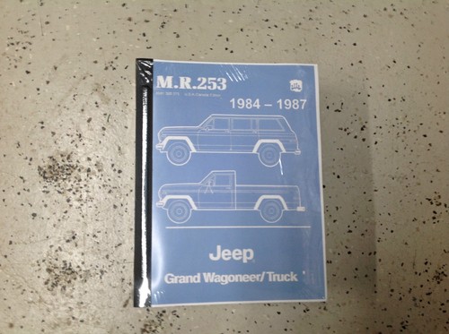 1984 1985 1986 87 JEEP Grand Wagoneer Truck Service Shop Repair Workshop Manual | eBay