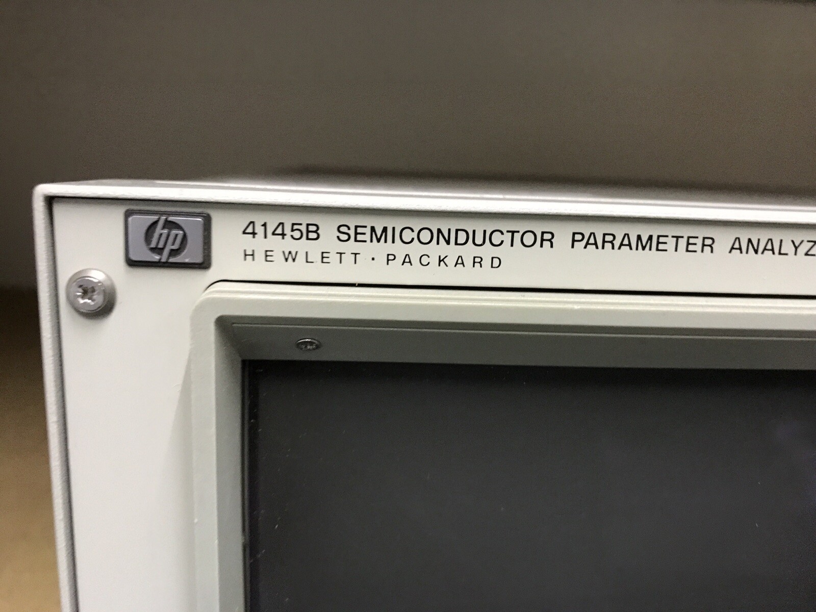 HP 4145B Semiconductor Parameter Analyzer Hewlett Packard ID-AWW-AWW-9 ...