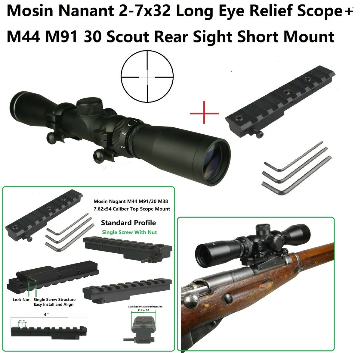 Mosin Nagant Scout Scope