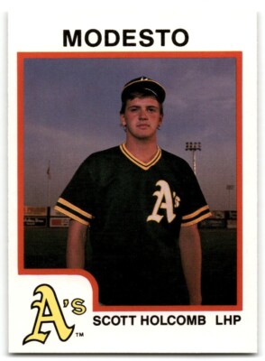 1987 ProCards Scott Holcomb Modesto A's #289 | eBay