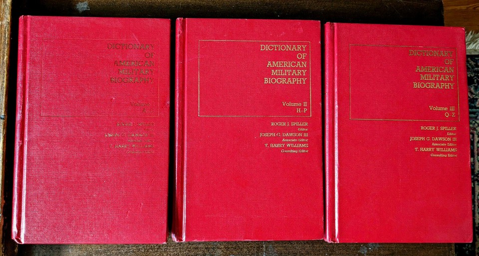 Dictionary of American Military Biography Complete Set of 3 by Roger ...