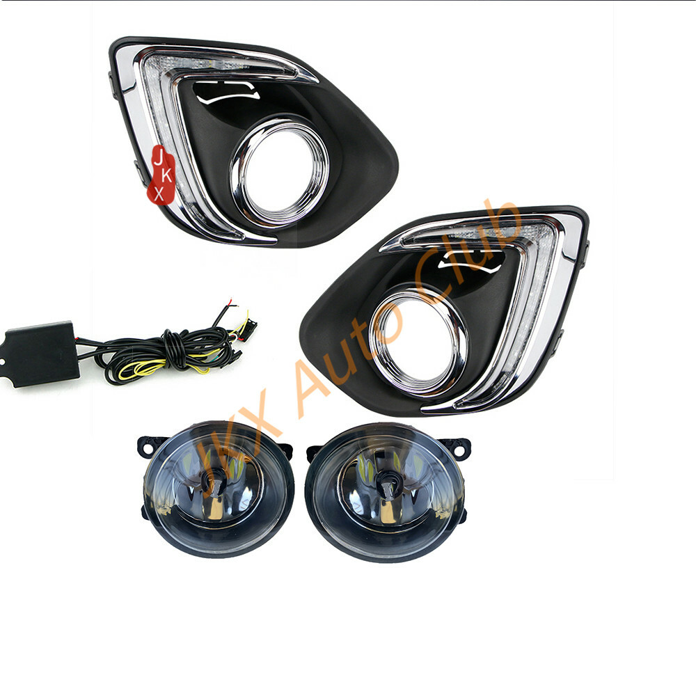 For Mitsubishi Outlander Sport Asx Rvr 2013-2015 j LED DRL Bezel Light ...