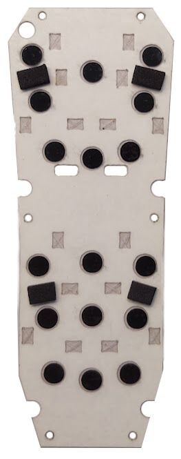 Button Repair Pad: TRURC-N5 Remote Sealy Posturepedic Customatic ...