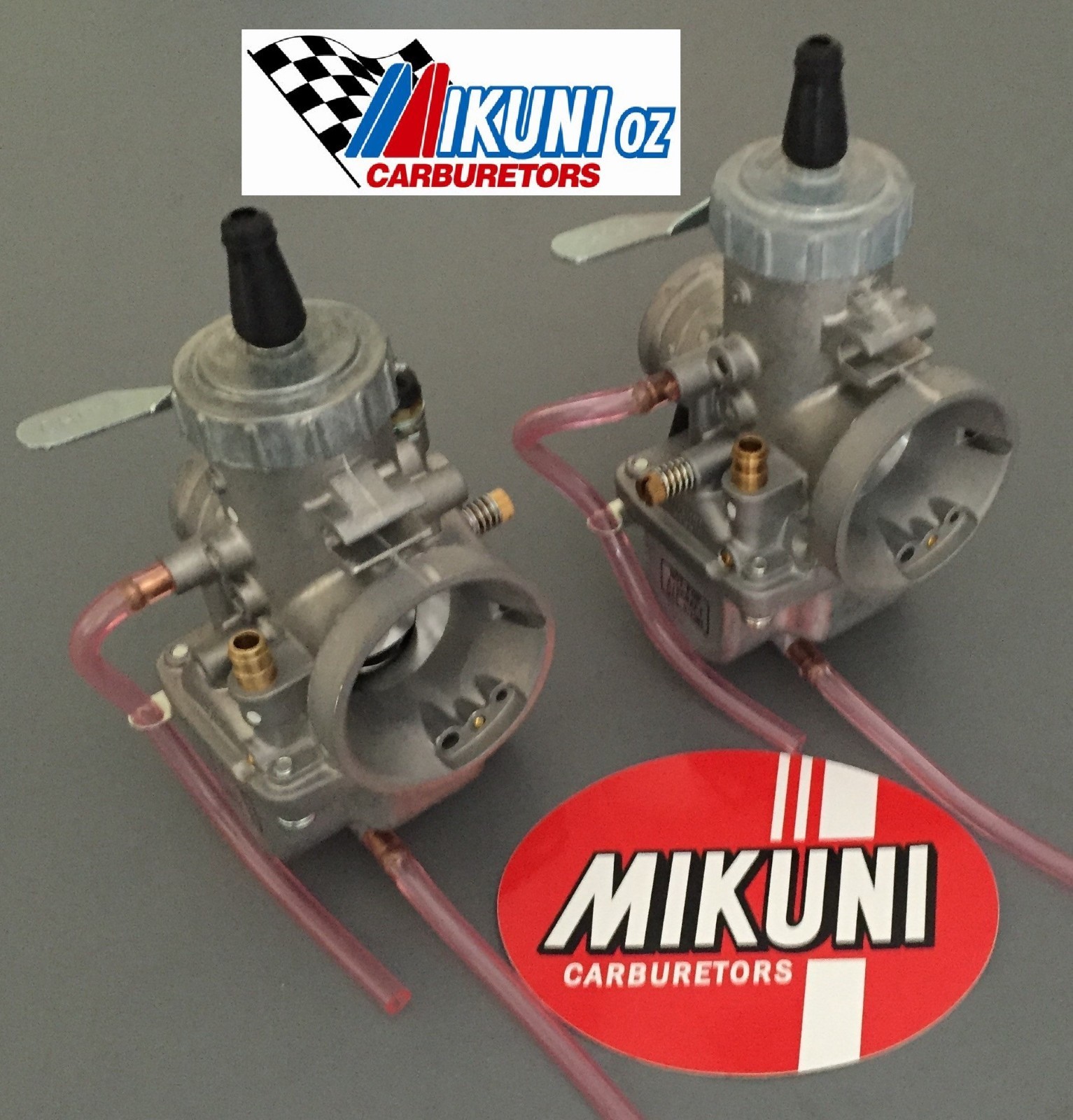 Yamaha XS650 34mm VM34 Mikuni Round Slide Carburetors with Aussie ...