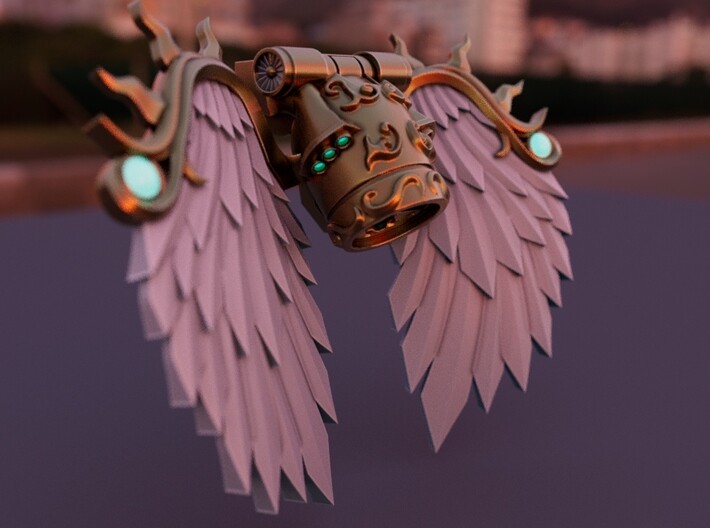 3-5-10x Sanguine Angels Jet Packs with Wings | eBay