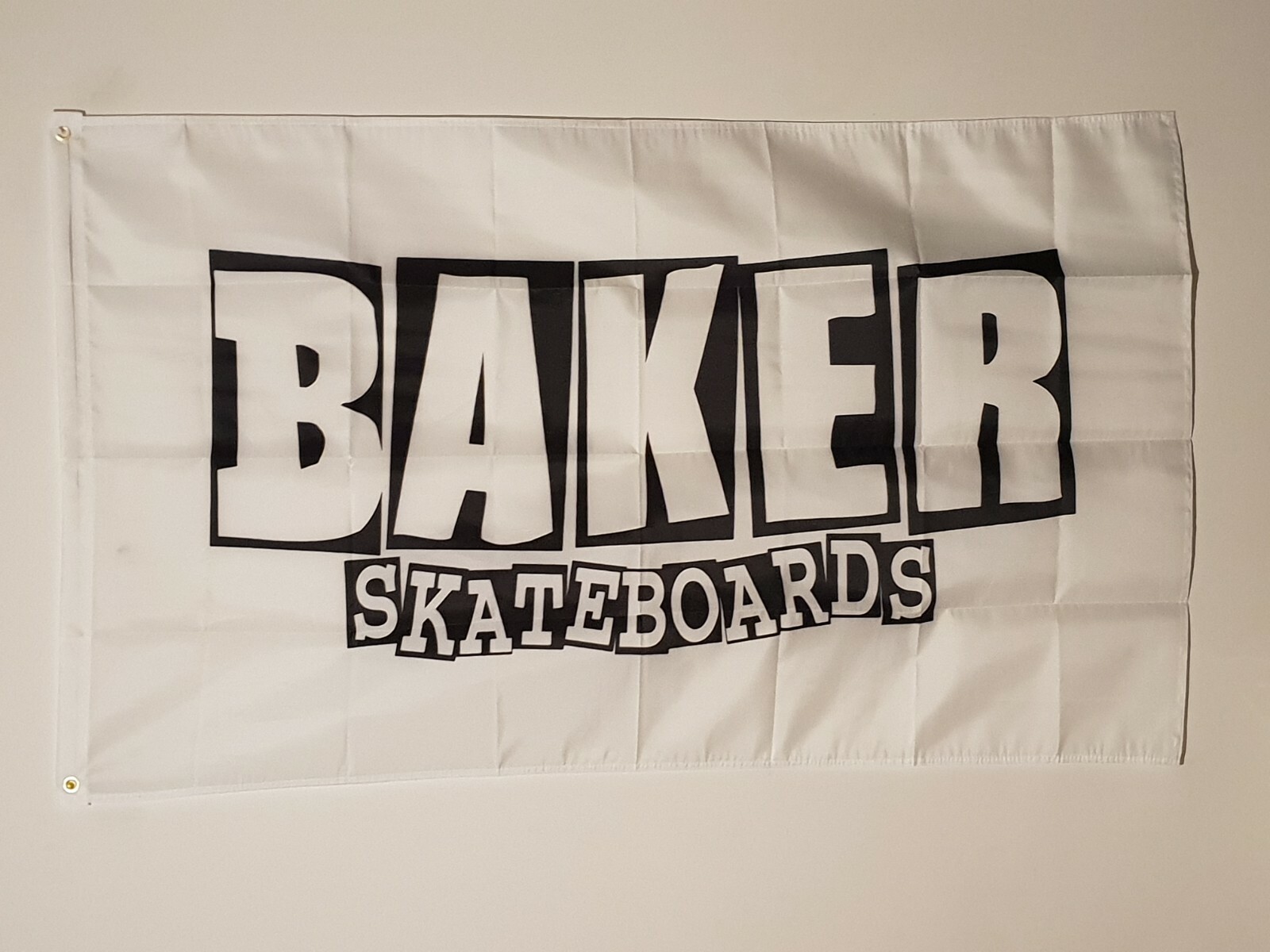 Quality BAKER SKATEBOARDS Flag 150 x 90cm Banner for the Man Cave Shed ...