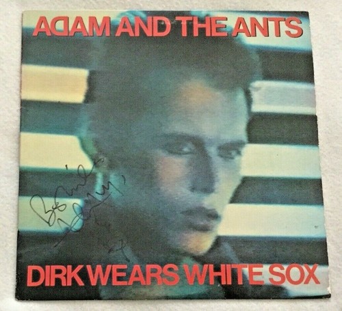 Adam and the Ants "Dirk Wears White Sox" Vinyl - Autographed - Adam Ant ...