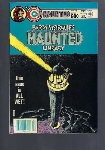 HAUNTED LIBRARY 65 - VF/NM - STEVE DITKO - 1971 SERIES - CHARLTON ...