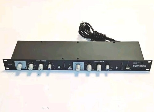 Symetrix 525 Dual Gated Compressor/Limiter Rack-mountable * EXCELLENT ...