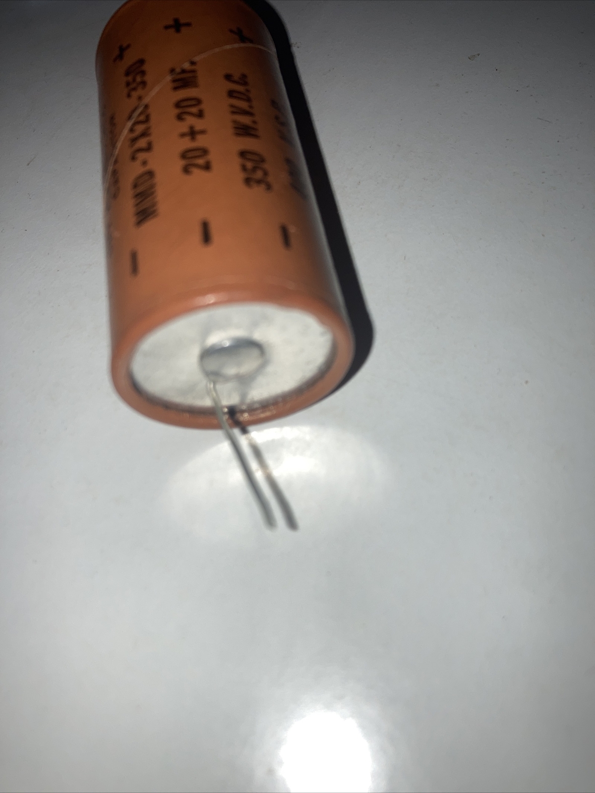 Astron Minimite 3 Leg 20 uF 350 VDC 400 Peak VDC Electrolytic Capacitor ...