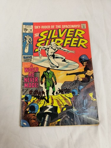 SILVER SURFER #10 (1969) Shalla-Bal Marvel Comics Lee | eBay