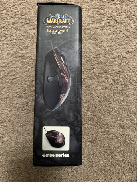 SteelSeries World of Warcraft Legendary Edition MMO Gaming Mouse for ...