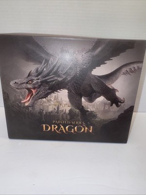 Dragon Paint Series Paintable Castle Dragon Models 3 Dragons Kit | eBay