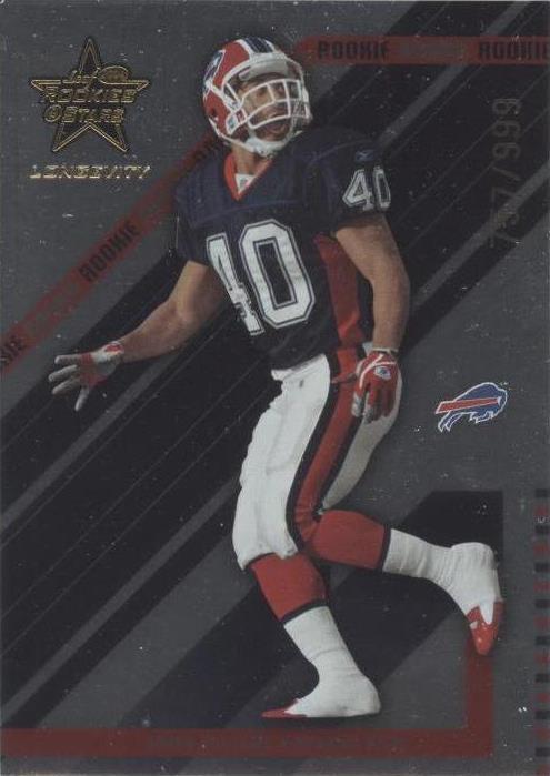 2004 Leaf Rookies & Stars Longevity - Rookie Shaud Williams #109 /999 ...