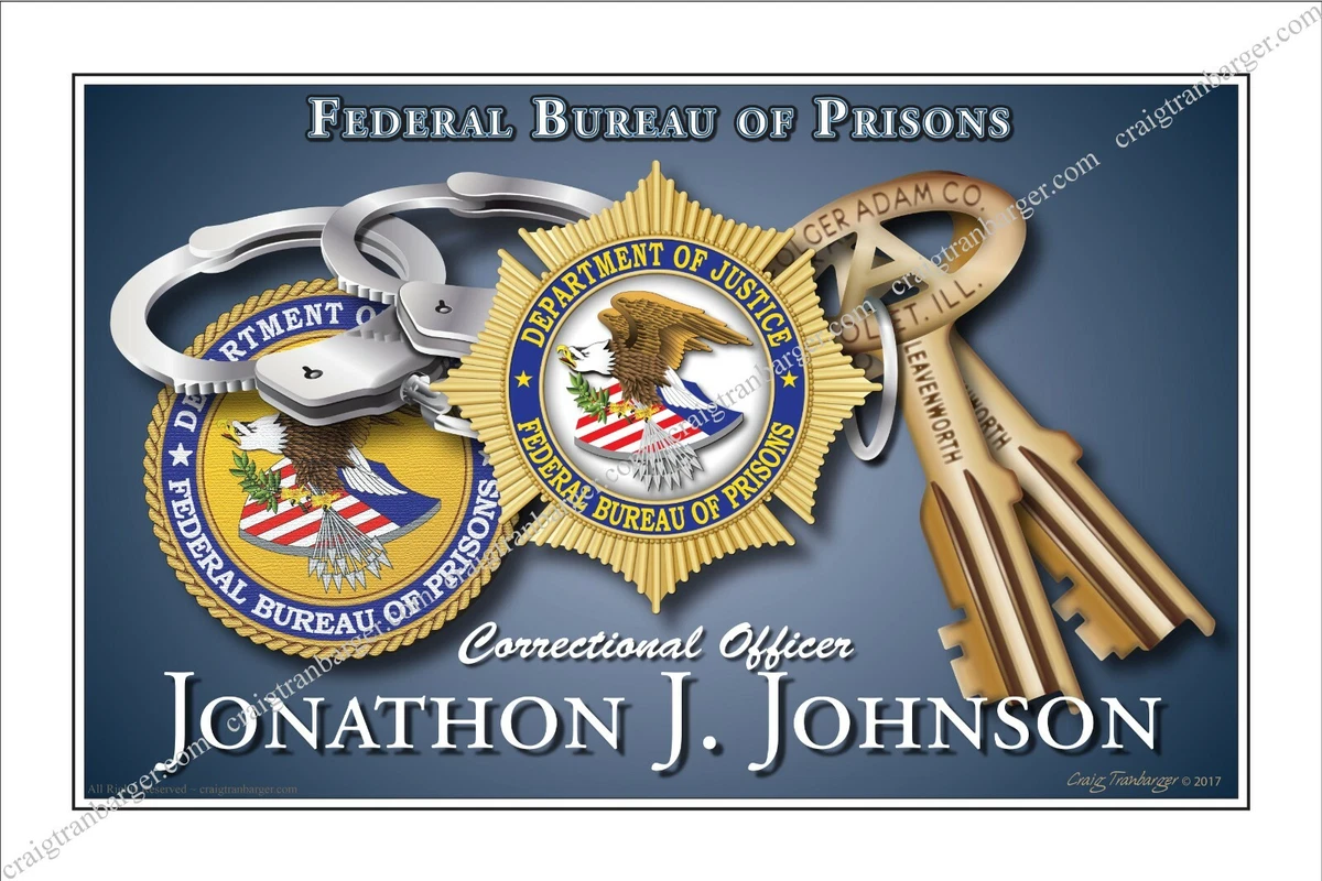 Federal Correctional Officer Badge