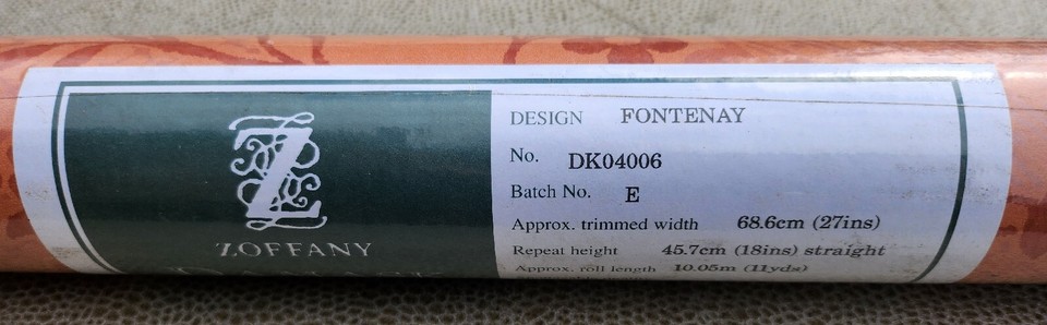 1 Roll Zoffany Fontanay Wide Wall Paper 11 Available | eBay