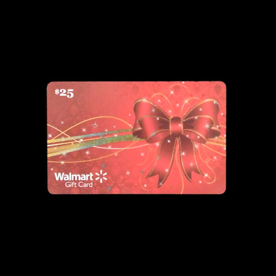Walmart Season's Bow Christmas NEW COLLECTIBLE GIFT CARD NO VALUE #8745 ...