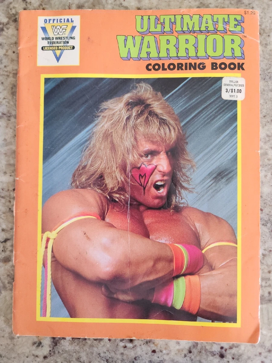 Wwf Ultimate Warrior Coloring Pages