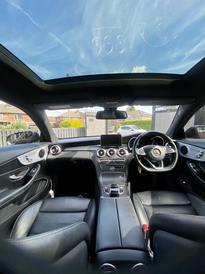 MERCEDES C220 COUPE PREMIUM PLUS 47000 miles AMG C63S REPLICA FULLY ...