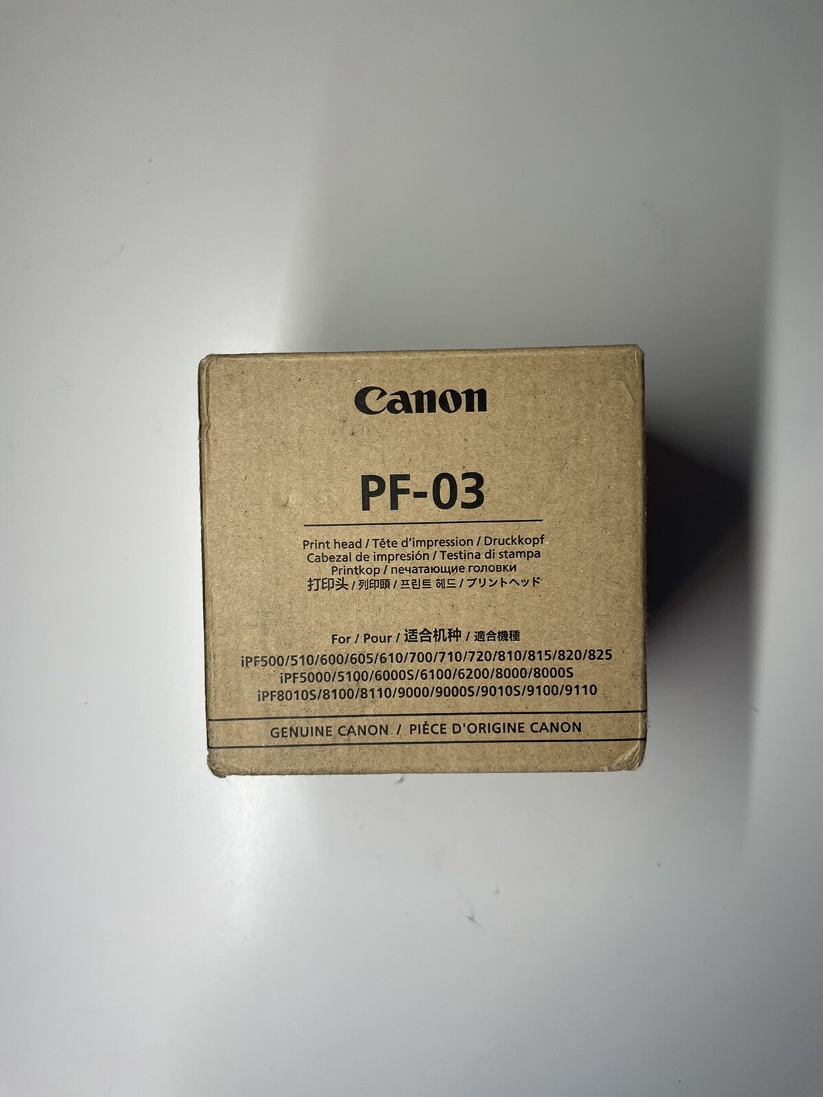 Canon ImagePROGRAF IPF710 Genuine OEM Printhead PF-03 for Parts or ...