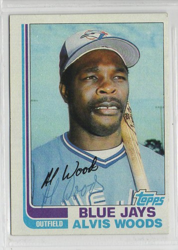 Al Woods 1982 Topps signed auto autographed card Blue Jays | eBay