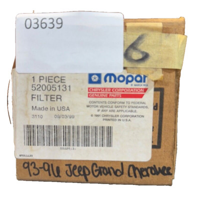 Mopar Fuel Filter Assembly P/N: 52005131 | eBay