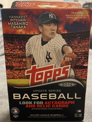 2014 Topps Baseball MLB Update Series Trading Cards Hanger Box ...