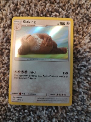 Pokémon TCG Slaking Detective Pikachu 18/18 Holo Rare NM | eBay