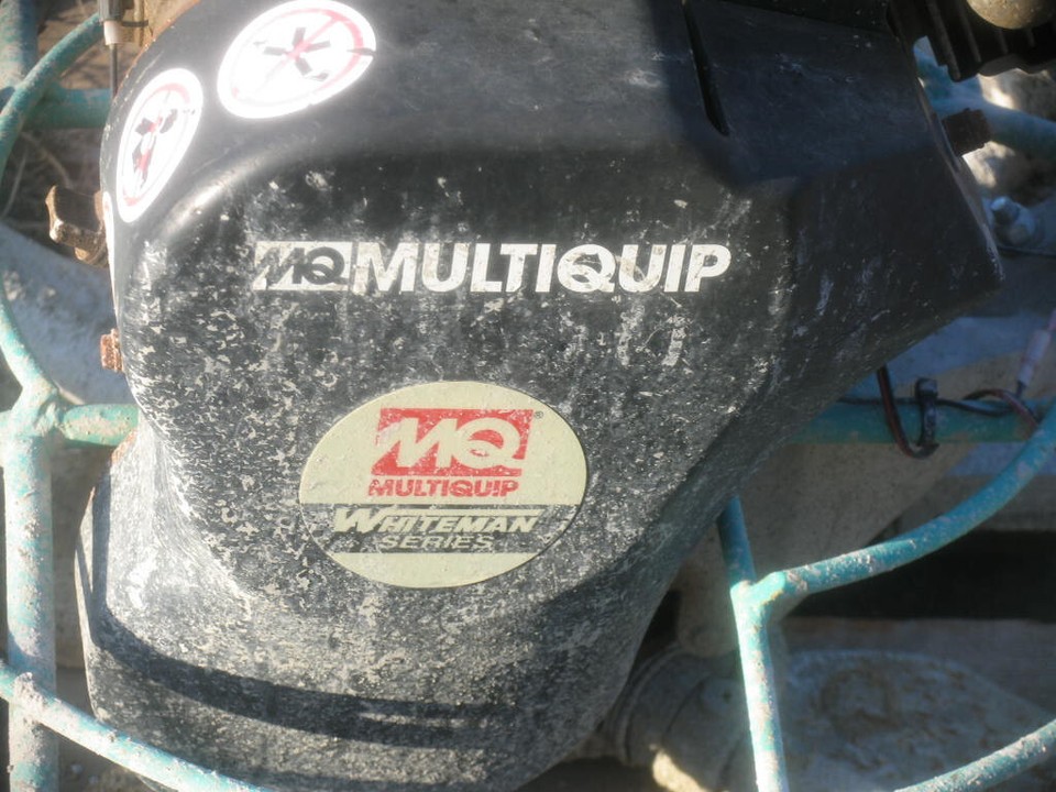 MQ Multiquip B46H90 46" 4-Blade Walk Behind Power Trowel | eBay