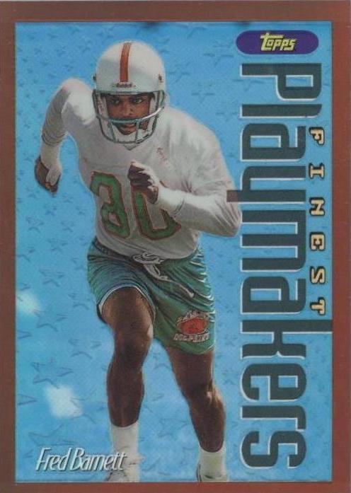 1996 Topps Finest - Fred Barnett #217 Refractor for sale online | eBay