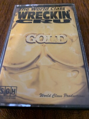 Dr. Dre The World Class Wreckin Cru “ Gold “ Cassette VG+ Vintage Pre ...