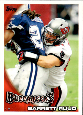 2010 Topps #299 Barrett Ruud BUCCANEERS | eBay