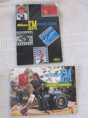 Original Vintage NIKON EM Camera Instruction Manual & Photo Guide | eBay