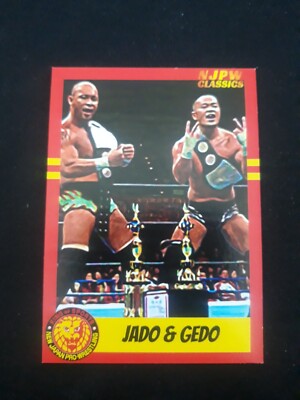 CUSTOM NJPW New Japan Pro Wrestling Trading Card 2021 Jado & Gedo #186 ...