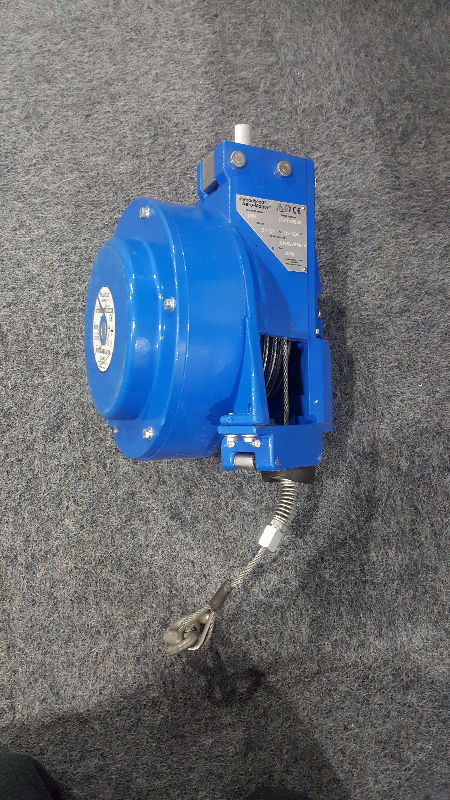 Woodhead Aero-Motive/Molex Model Number 120KA Range 52-57 kg 115-126 ...